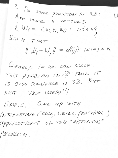 2. The sque question in 3D : Are there in vectors | Chegg.com