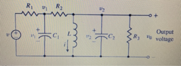 Solved R2 R1 Output To voltage R3 | Chegg.com