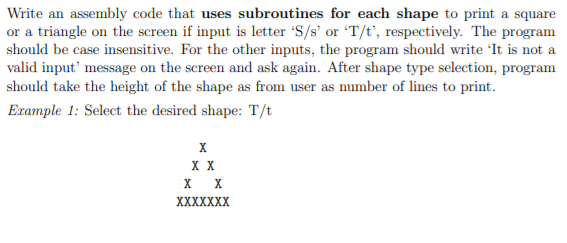 Solved Write an assembly code that uses subroutines for each | Chegg.com