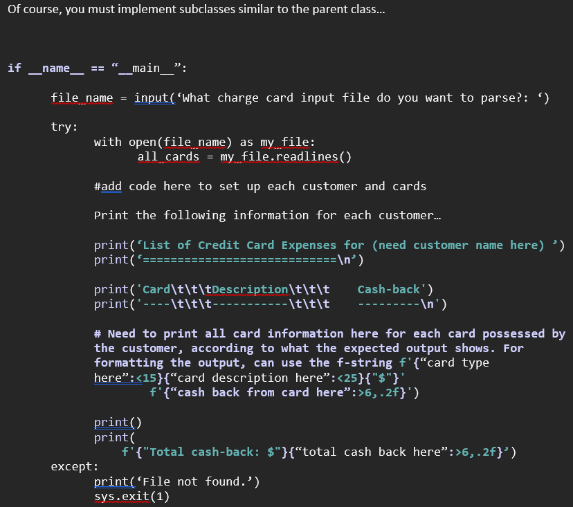 Solved Concepts Practice OOP design and implementation for a | Chegg.com
