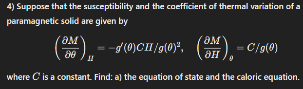 Solved Suppose that the susceptibility and the coefficient | Chegg.com