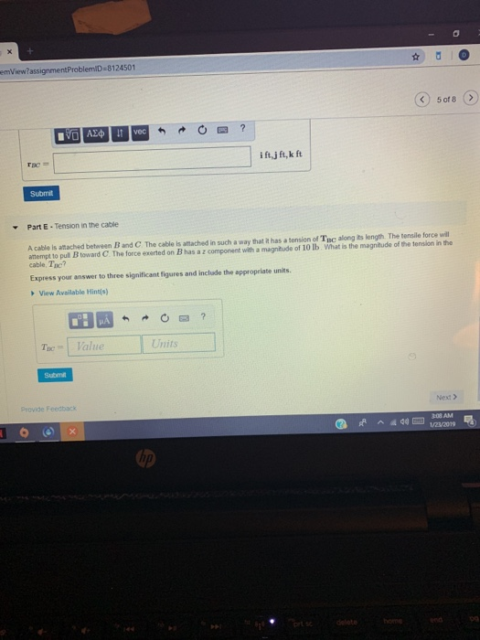 Solved Position Vectors Part A-F Learning Goal: To find a | Chegg.com