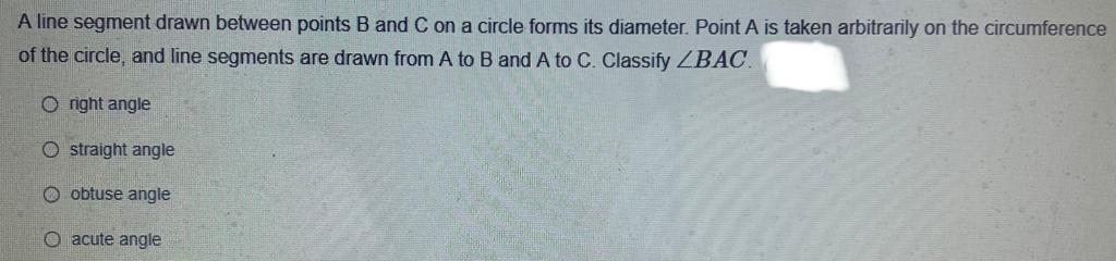 Solved A line segment drawn between points B and C on a | Chegg.com