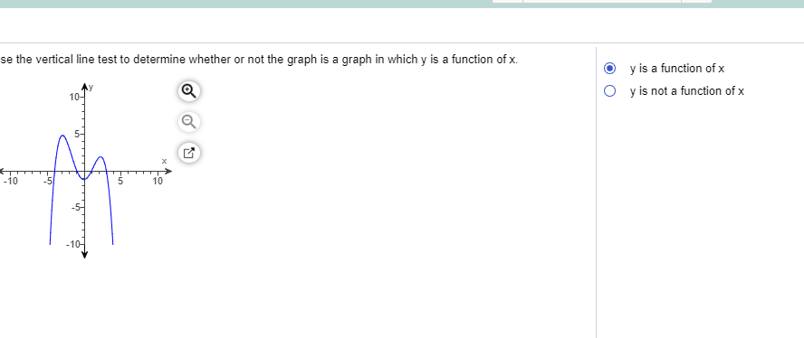 Solved Use the vertical line test to determine whether or | Chegg.com