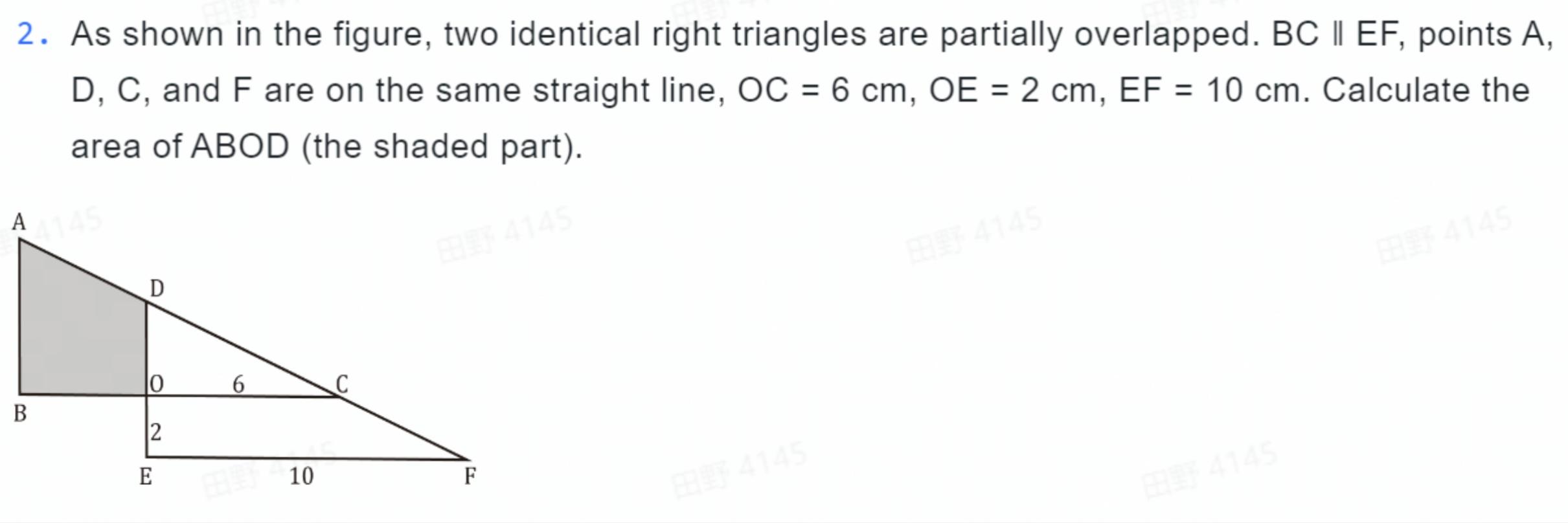 Solved 2. As shown in the figure, two identical right | Chegg.com
