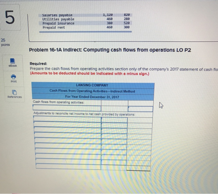 Solved Chapter 16-Homework Seved Lansing Company's 2017 | Chegg.com Solved Chapter 16-Homework Seved Lansing Company's 2017 | Chegg.com
