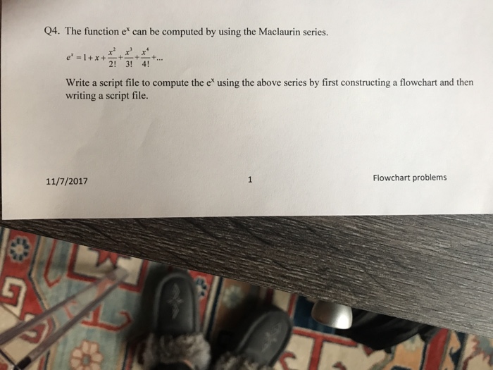 Solved Q4. The function e can be computed by using the | Chegg.com