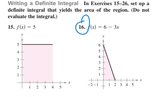 Solved Writing a Definite Integral In Exercises 15-26, set | Chegg.com