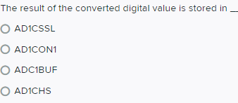 Solved The result of the converted digital value is stored | Chegg.com