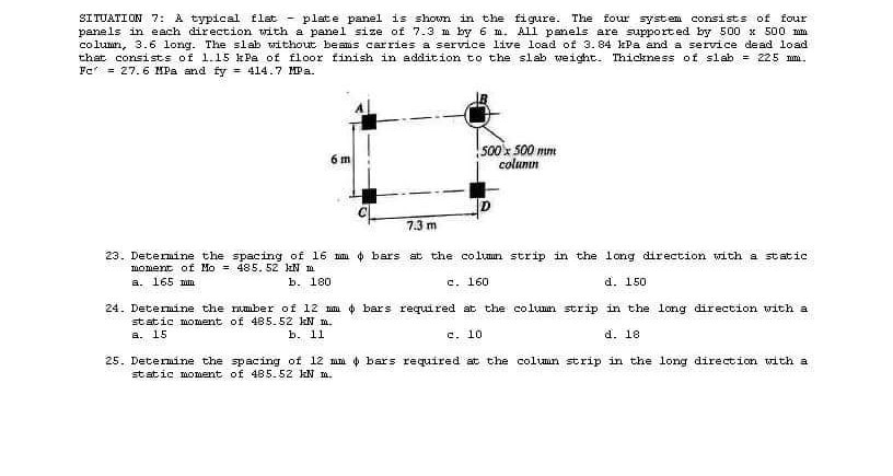 Solved SITUATION 7: A typical flat - plate panel is shown in | Chegg.com