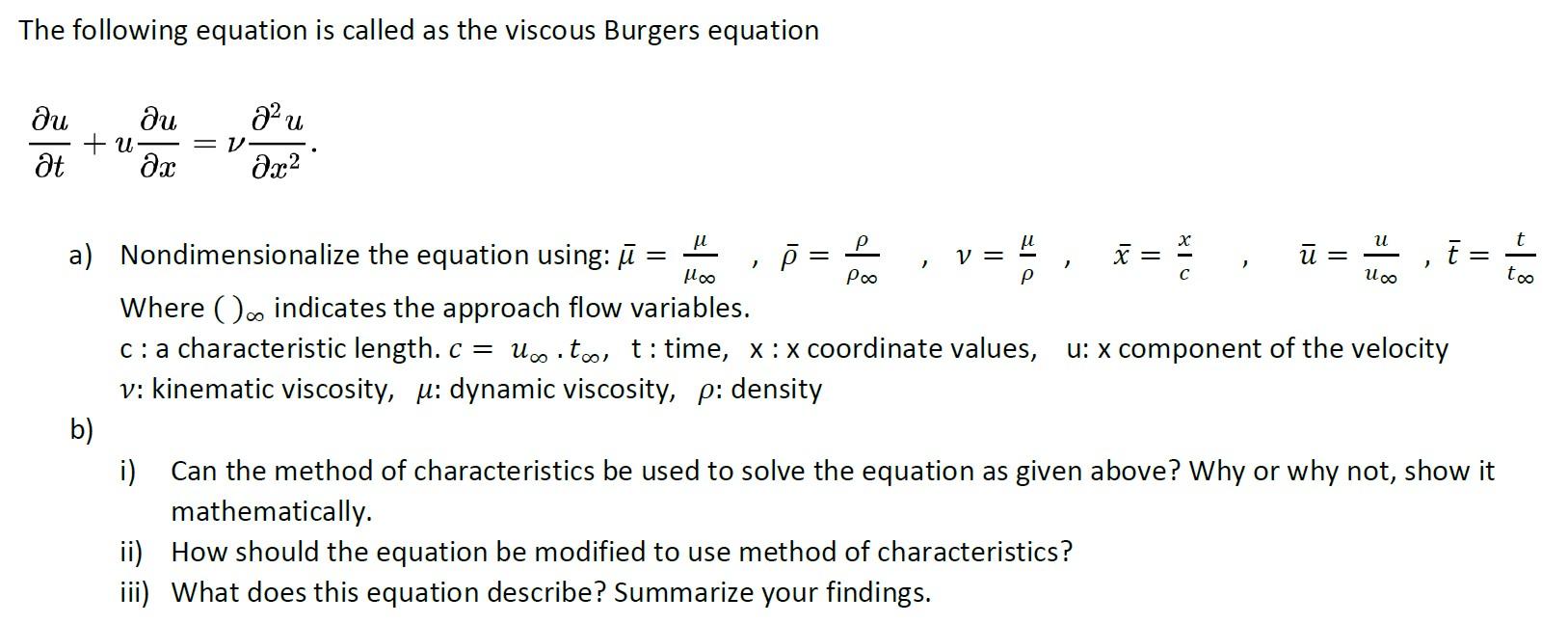 Solved The following equation is called as the viscous | Chegg.com