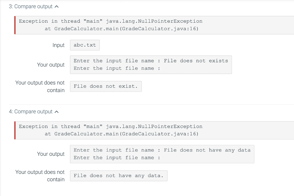 Solved import java.util.*; import java.io.*; class | Chegg.com
