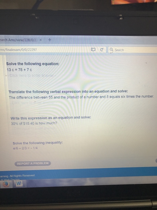 Solved Solve the following equation: 13c = 78 + 7c | Chegg.com