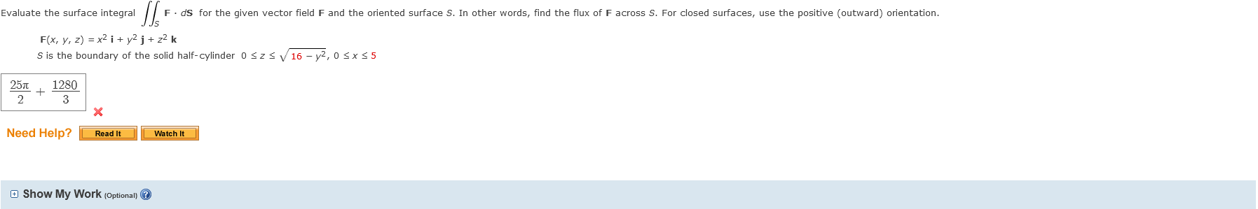 Solved F(x,y,z)=x2i+y2j+z2k S is the boundary of the solid | Chegg.com