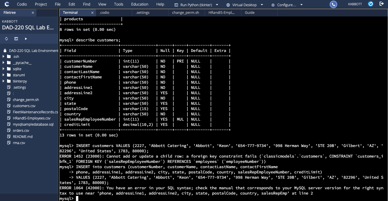 Solved I can't figure where the error is. Been at this for | Chegg.com