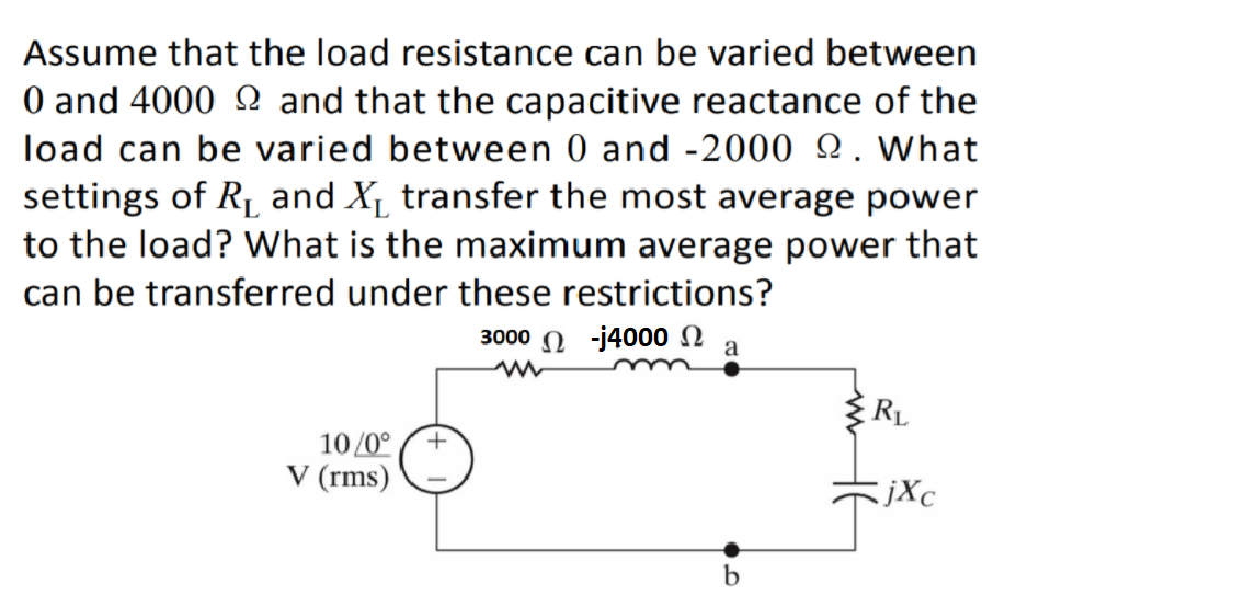 Solved Assume that the load resistance can be varied between | Chegg.com