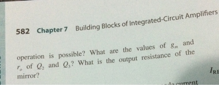 Solved Section 7.6: Current-Mirror Circuits with Improved | Chegg.com