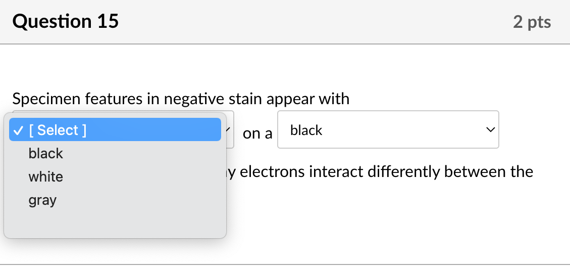 The primary role of the apertures in an electron | Chegg.com