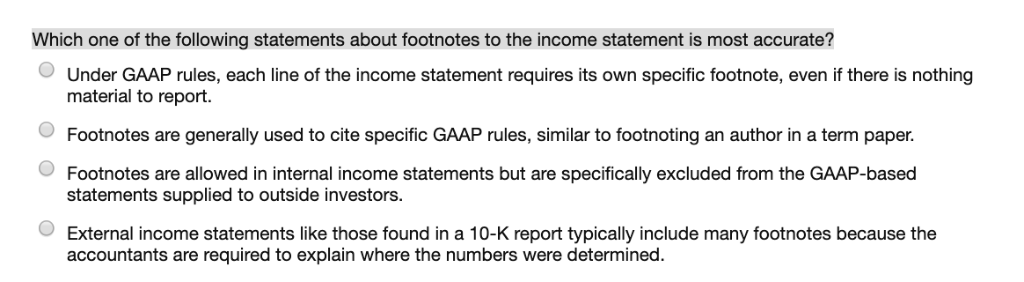Solved Which one of the following statementss about | Chegg.com