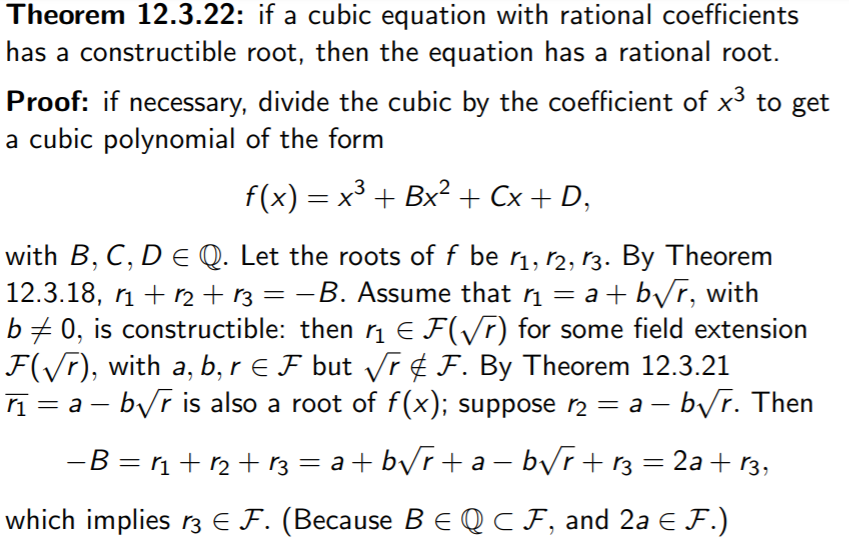 Rational Root Theorem Proof