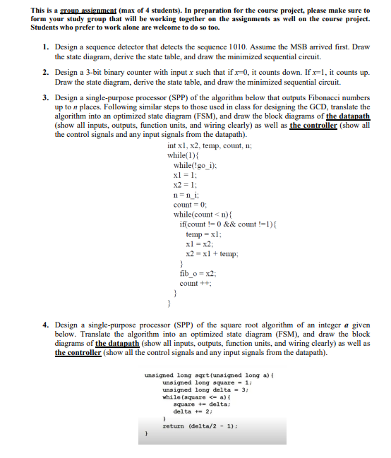 Solved form your study group that will be working together | Chegg.com