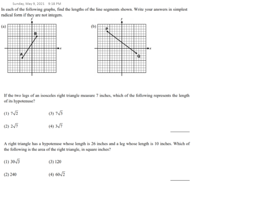 Solved Sunday, May 9, 2021 9:18 PM In cach of the following | Chegg.com