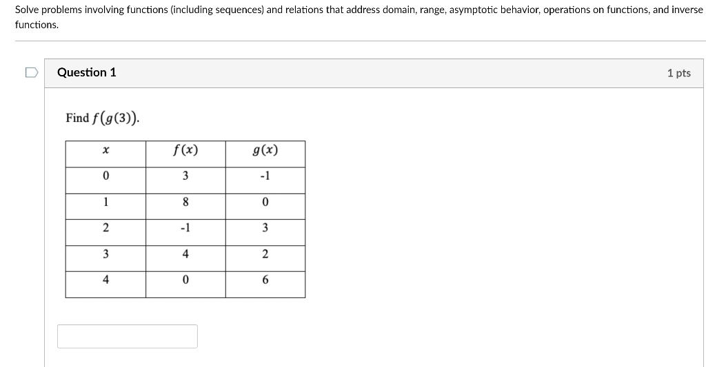 Solved Solve problems involving functions (including | Chegg.com