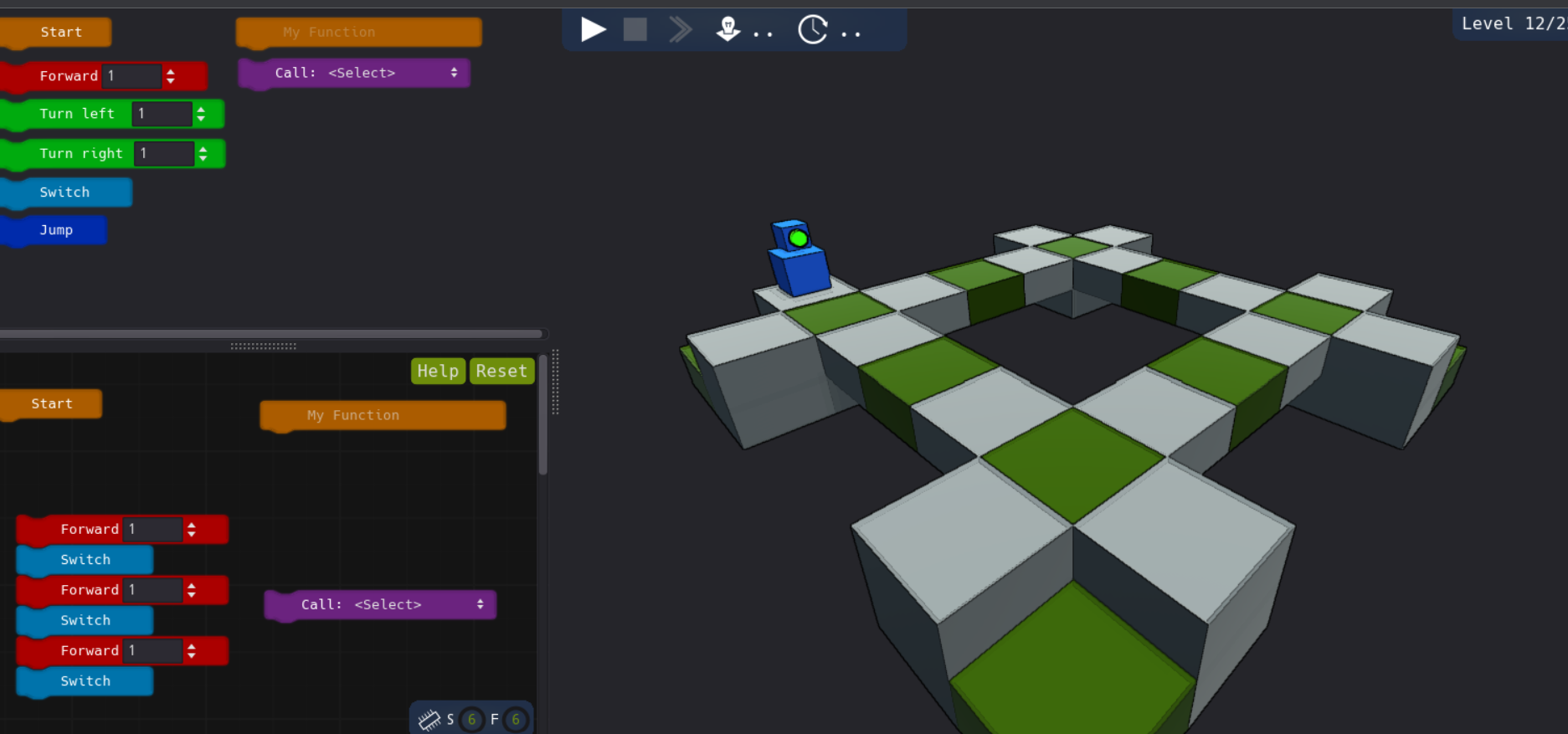 Solved use the blocks to make a code for the drone, to move | Chegg.com
