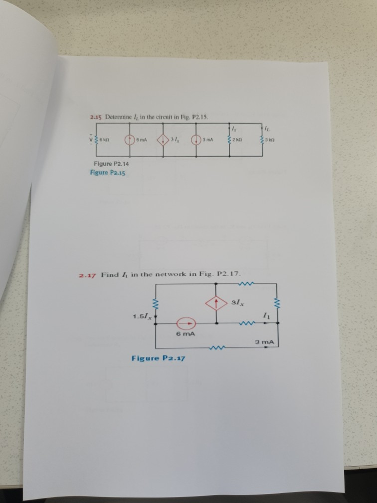 Solved 2.10 Find I, in the network in Fig. P2.10. 6 mA - 11 | Chegg.com