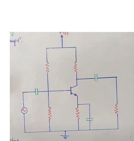 Solved Design a single stage common emitter amplifier | Chegg.com