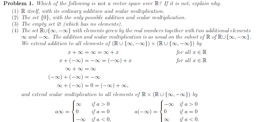 Solved Problem 1. Which of the following is not a vector | Chegg.com