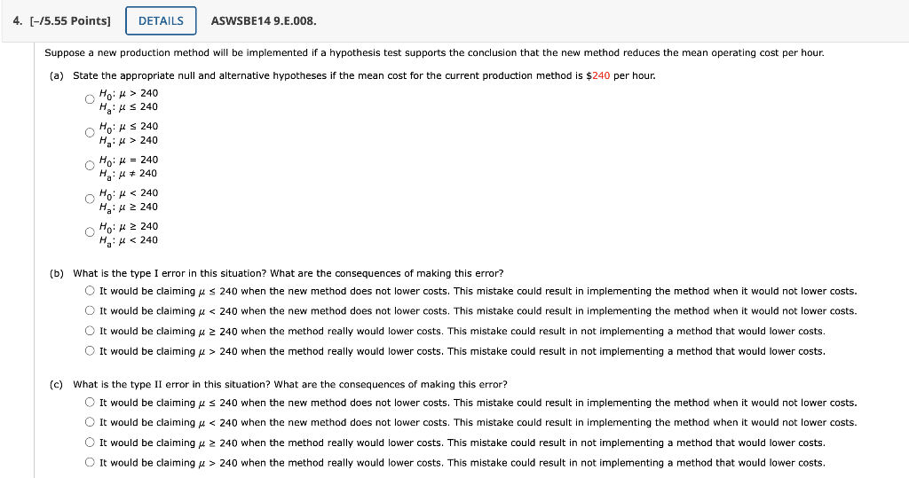 Solved Suppose a new production method will be implemented | Chegg.com