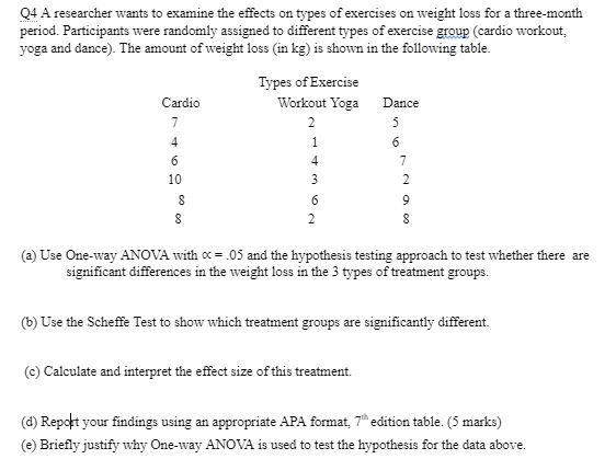 Solved Please use the exact formula in the given example | Chegg.com