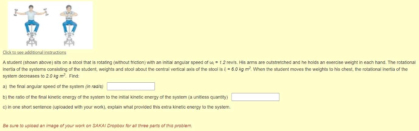 Solved Click to see additional instructions A student (shown | Chegg.com