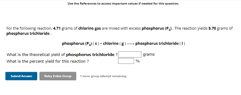 Solved For the following reaction, 3.94 grams of | Chegg.com