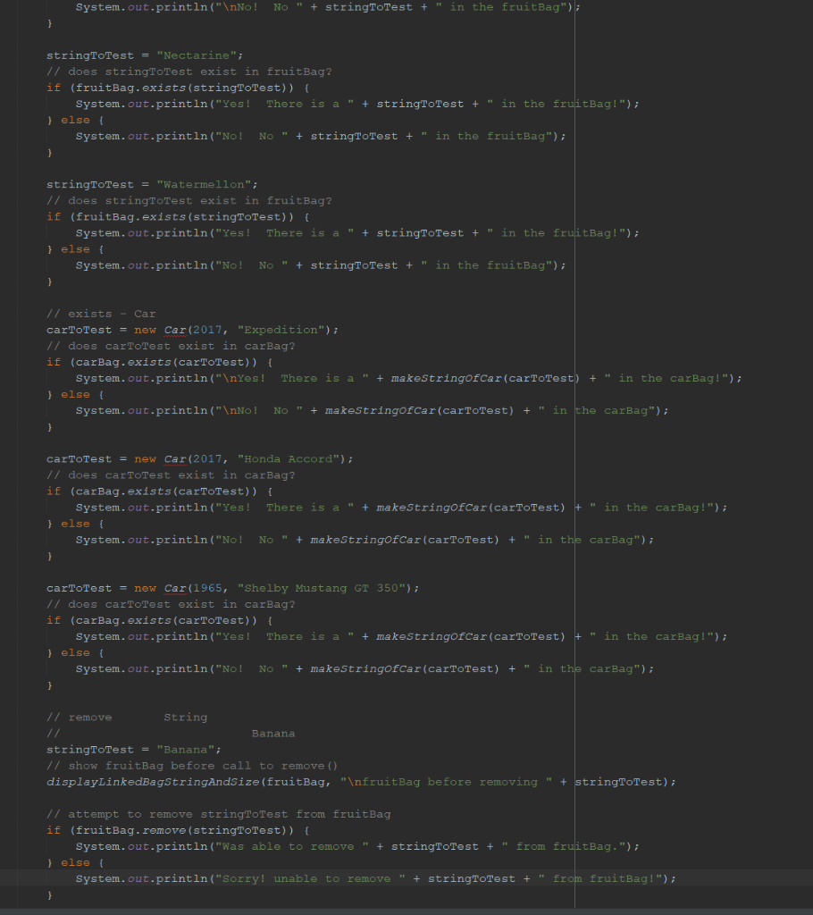 Solved Need help please! Writing these classes using generic | Chegg.com