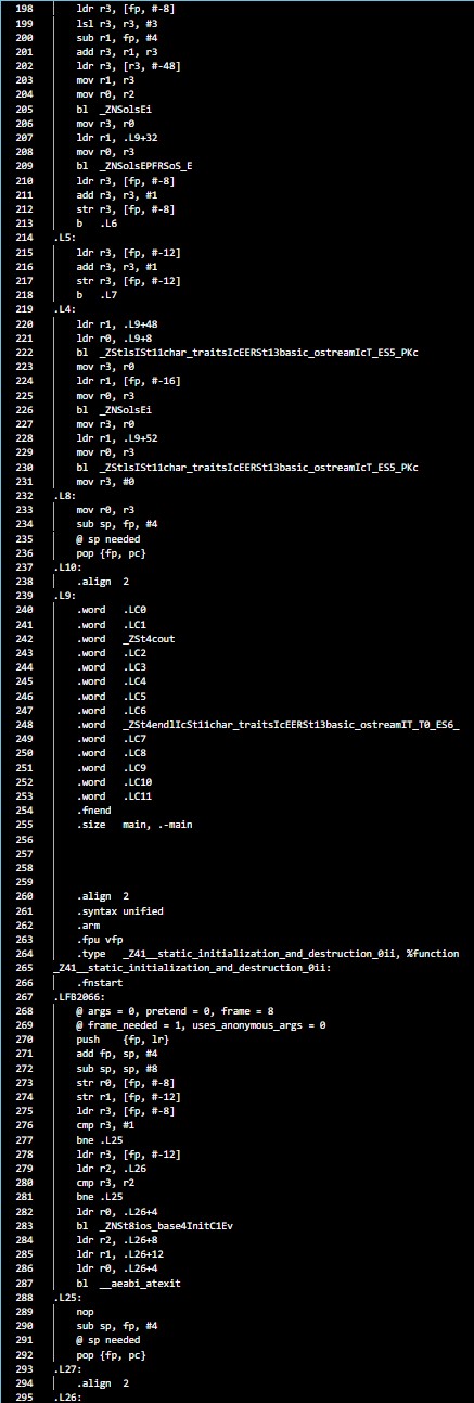 Solved align 2 global updateZombies syntax unified arm fpu | Chegg.com
