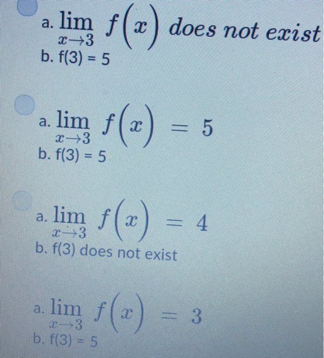 Solved The Graph Of A Function Is Given Use The Graph To