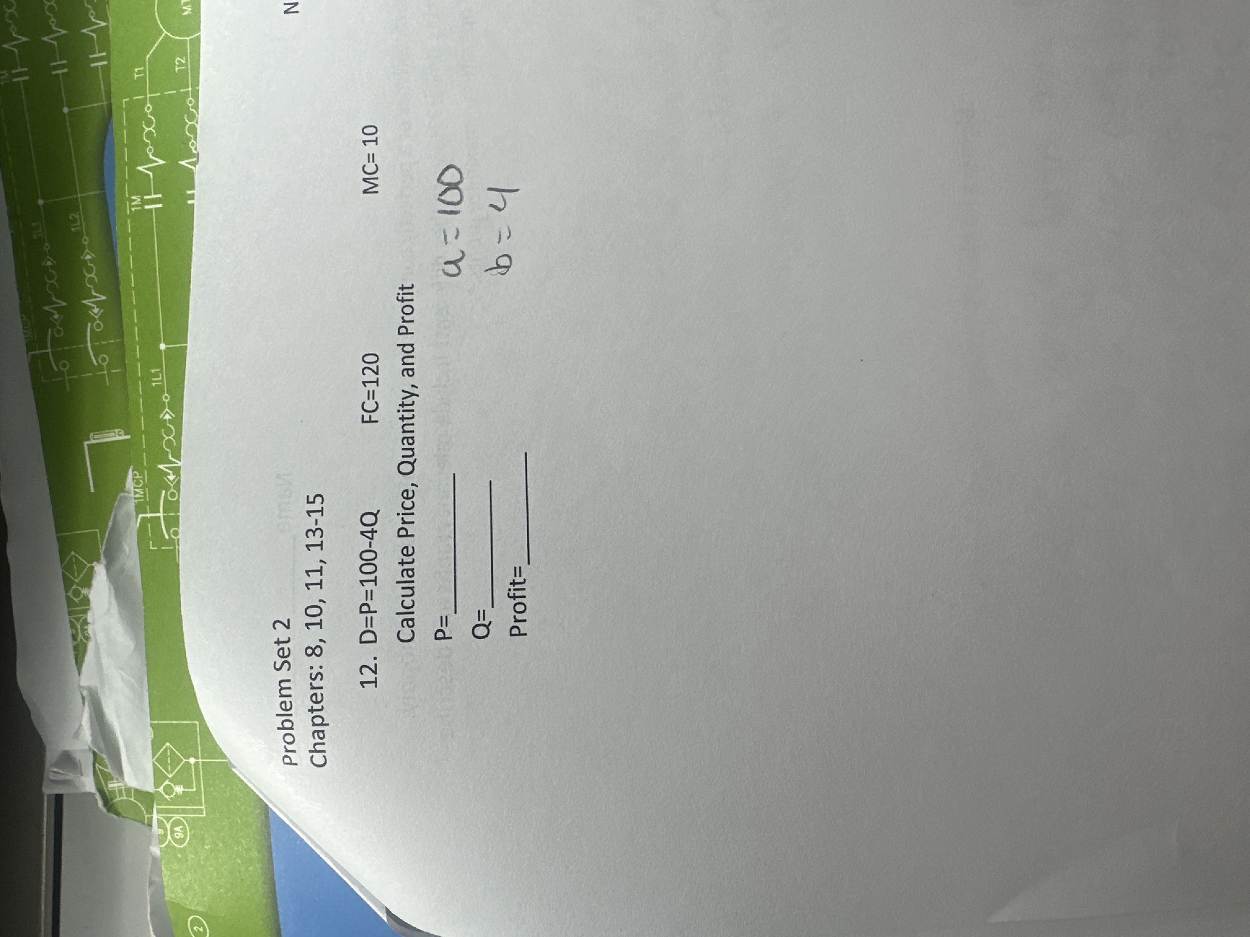 Solved problem Set 2Chapters: | Chegg.com