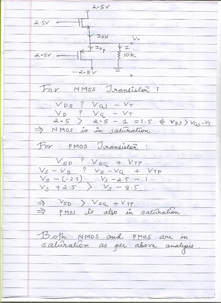 Solved 13. +2.5v HQN VION .V. 10K22 | Qp Vin lop -2.5volts | Chegg.com