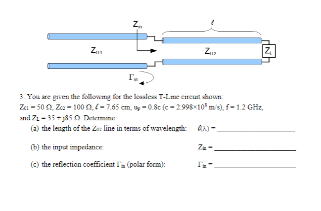 Solved N 201 Zo2 N 3. You are given the following for the | Chegg.com
