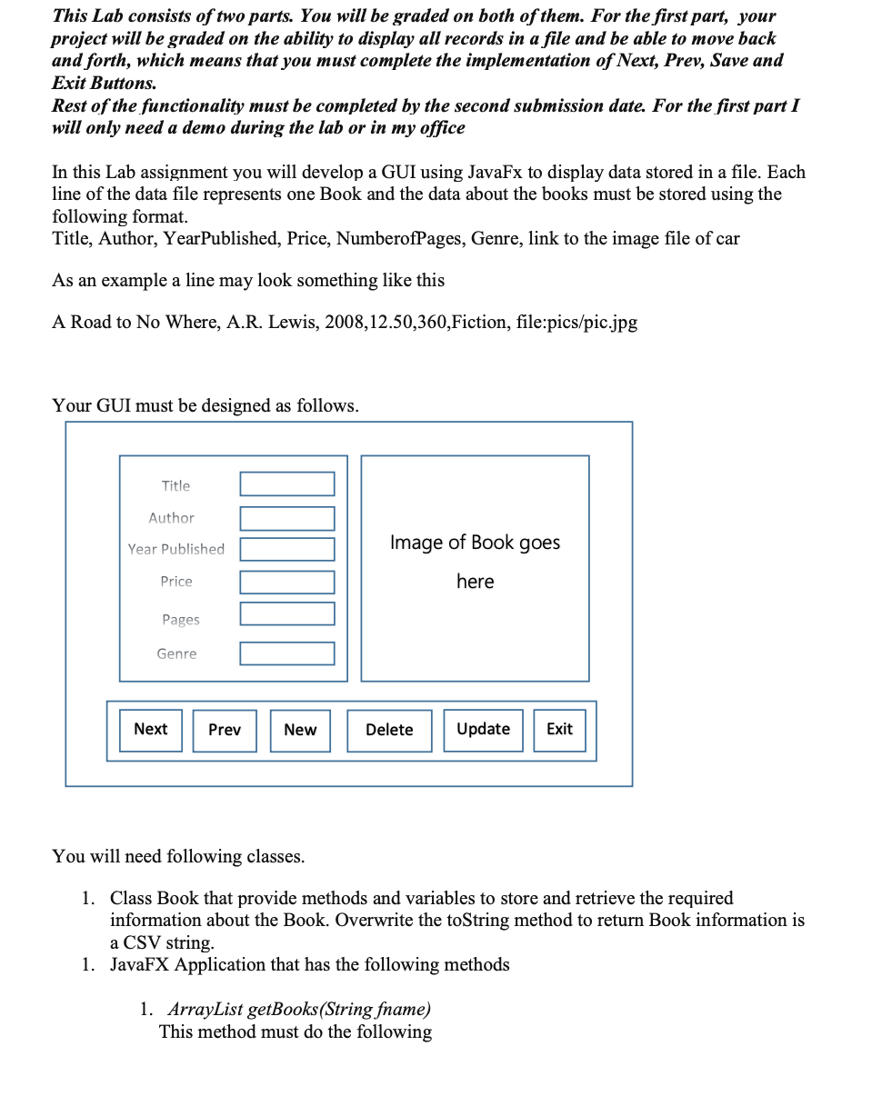 Solved This Lab consists of two parts. You will be graded on | Chegg.com