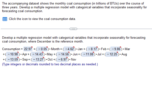 Ignoring the old answer, use the data table sheet | Chegg.com