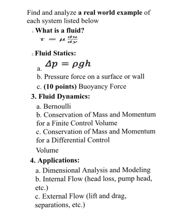 Solved Find and analyze a real world example of each system | Chegg.com