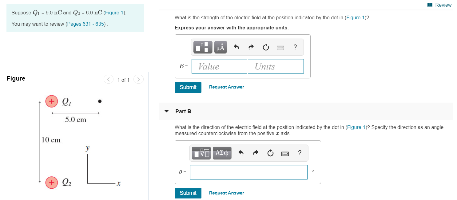 Solved Review Suppose Q1 = 9.0 nC and Q2 = 6.0 nC (Figure | Chegg.com Solved Review Suppose Q1 = 9.0 nC and Q2 = 6.0 nC (Figure | Chegg.com