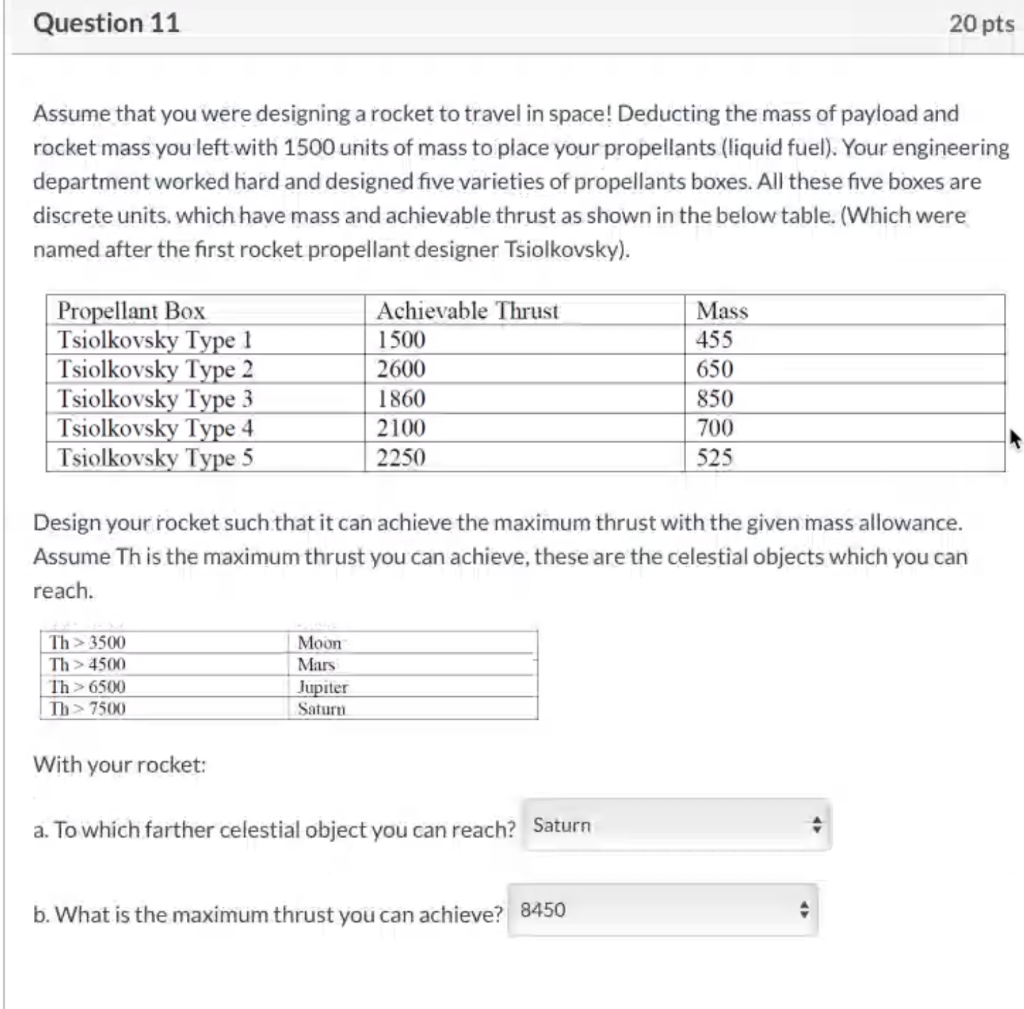 Question 11 20 pts Assume that you were designing a | Chegg.com