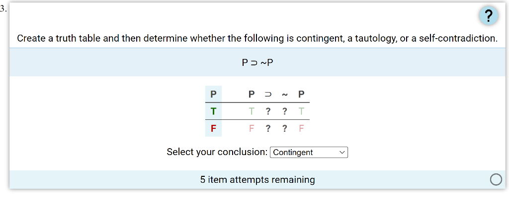 Create a truth table and then determine whether the | Chegg.com