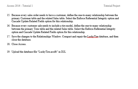 Database Project 1 Creating And Editing Tables Chegg