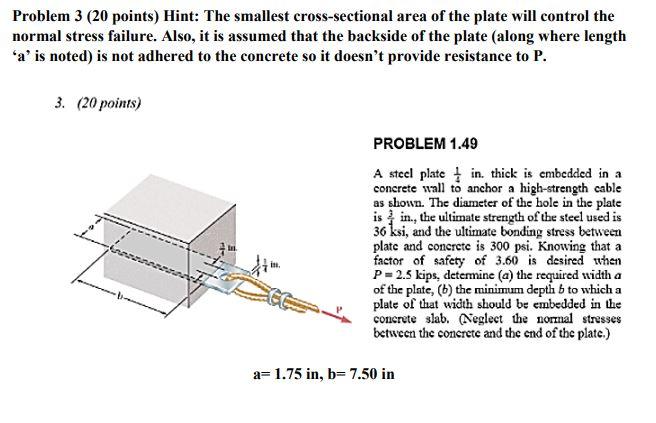 Solved Problem 3 (20 points) Hint: The smallest | Chegg.com