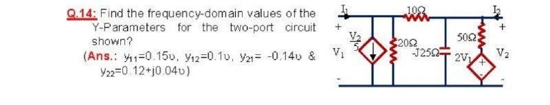 Solved 102 Q.14: Find the frequency-domain values of the | Chegg.com